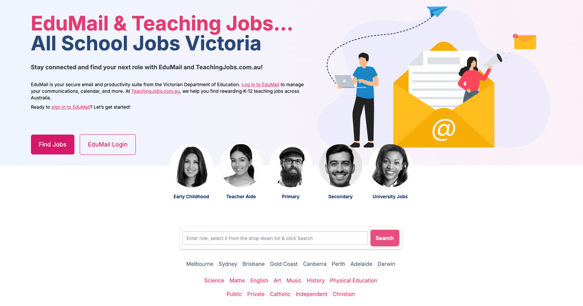 EduMail Secure Email Help | TeachingJobs