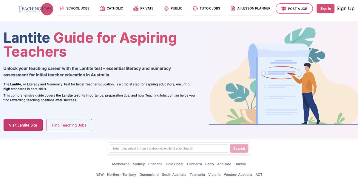 Lantite Prepare & Succeed | TeachingJobs