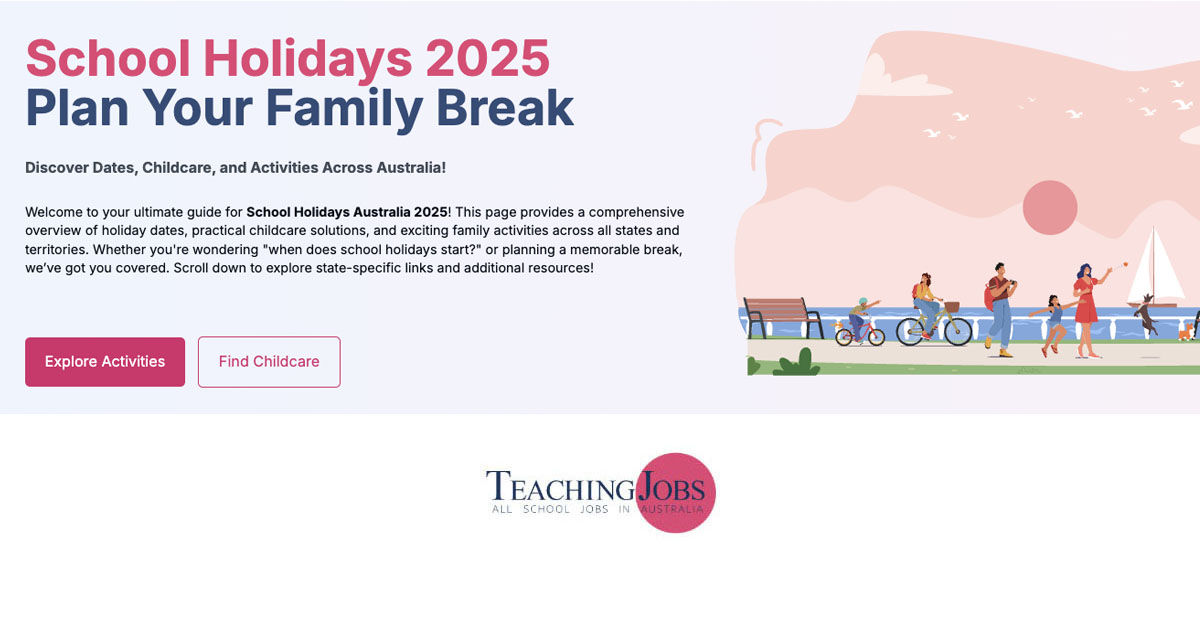 QLD School Holidays 2025 Dates | Teaching Jobs